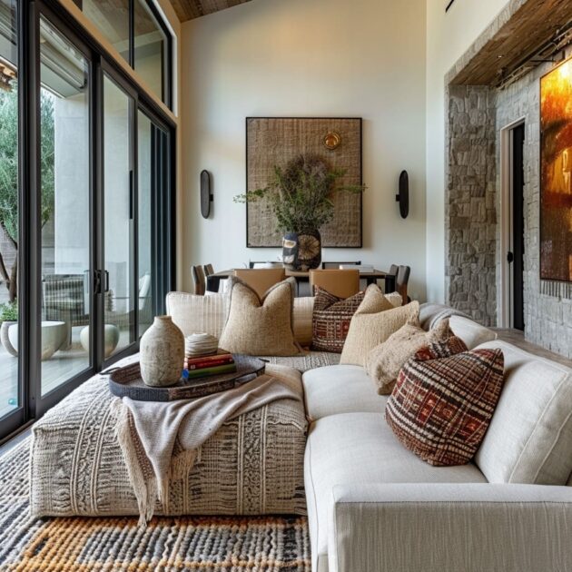Contemporary Rustic Living Room Design Inspiration & Tips