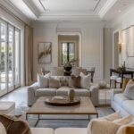 Delicate Dance of Contemporary Living Room Interior Design