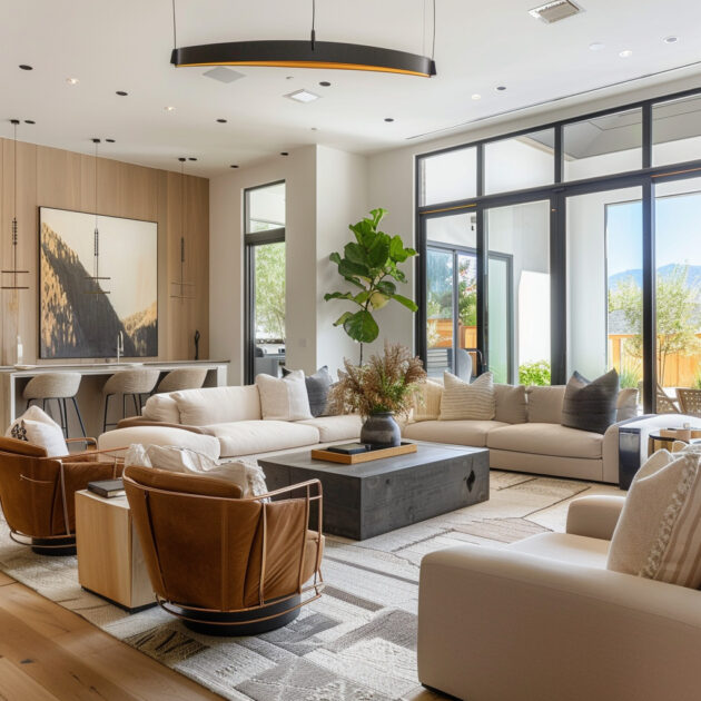 Harmonizing Space and Style: Modern Living Room Design | FH