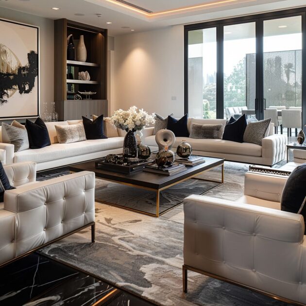 The Subtle Art of Upscale Living room Interior Design | FH