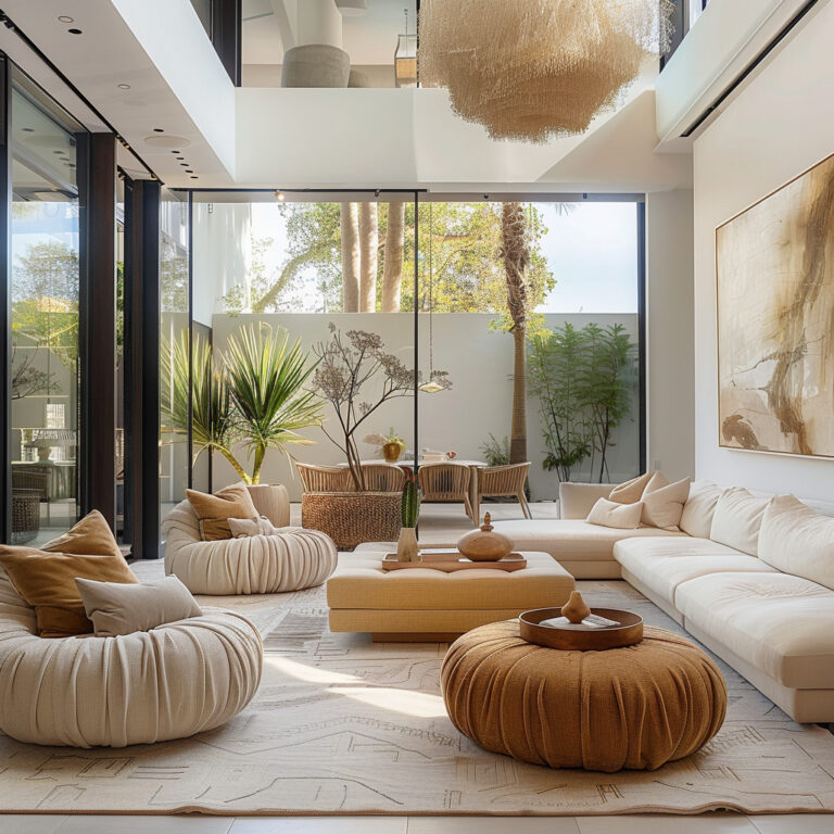 Harmonizing Space and Style: Modern Living Room Design | FH