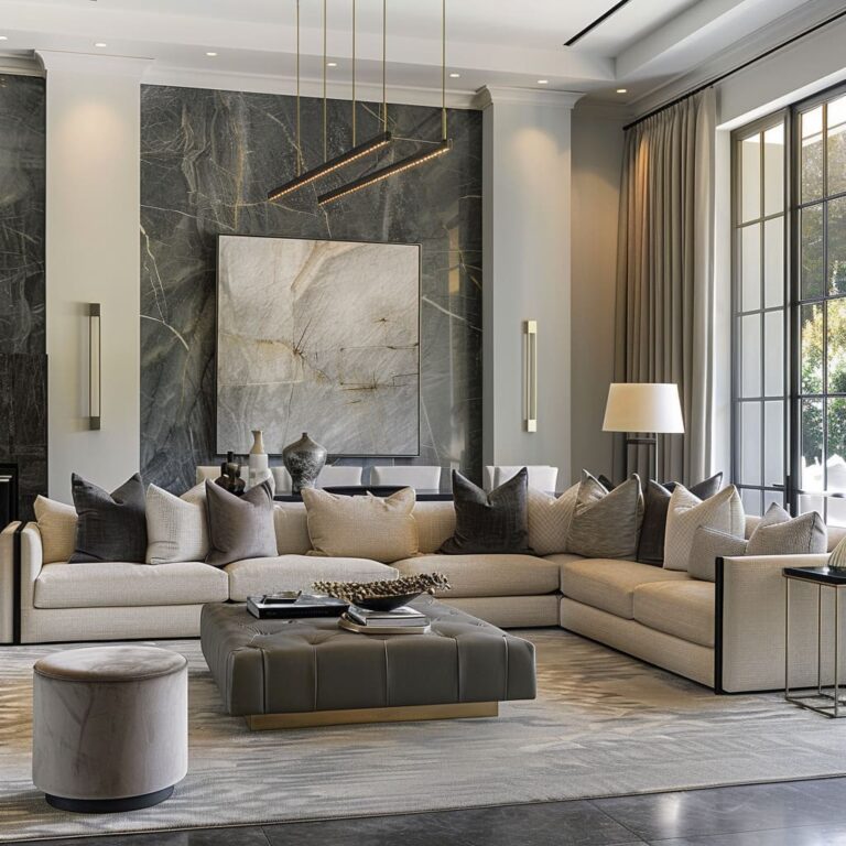 Architectural Elegance and Luxury Decor in Interior Design