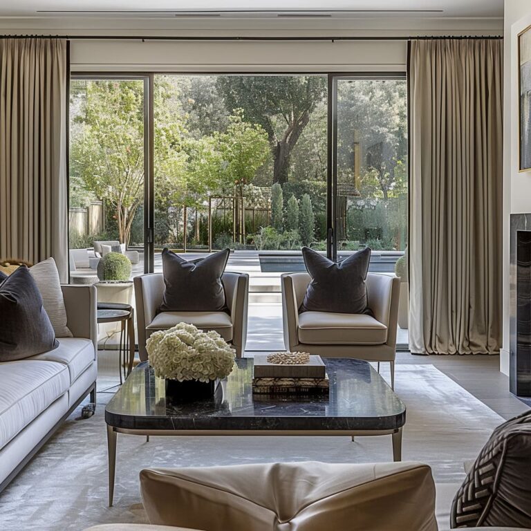 Crafting Cohesive Narratives in Home Decor in Luxury Transitional Style