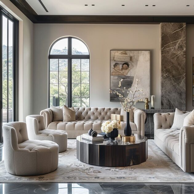 Architectural Elegance and Luxury Decor in Interior Design