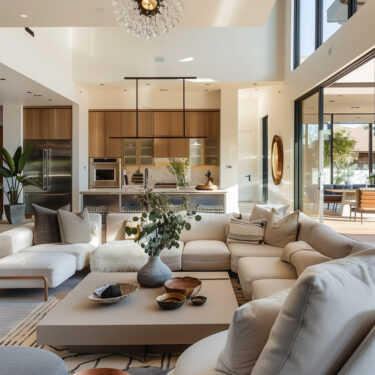 Harmonizing Space and Style: Modern Living Room Design | FH