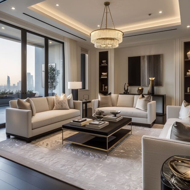 The Subtle Art of Upscale Living room Interior Design | FH