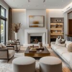 Calm, Light, and Spatial Beauty in Living Room Interiors