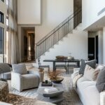 Architecture and Interior Design in 2-story House