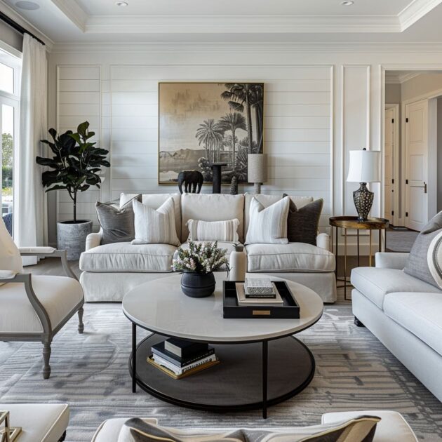 Ergonomics, Ambiance, and Continuity in Living Room Interior