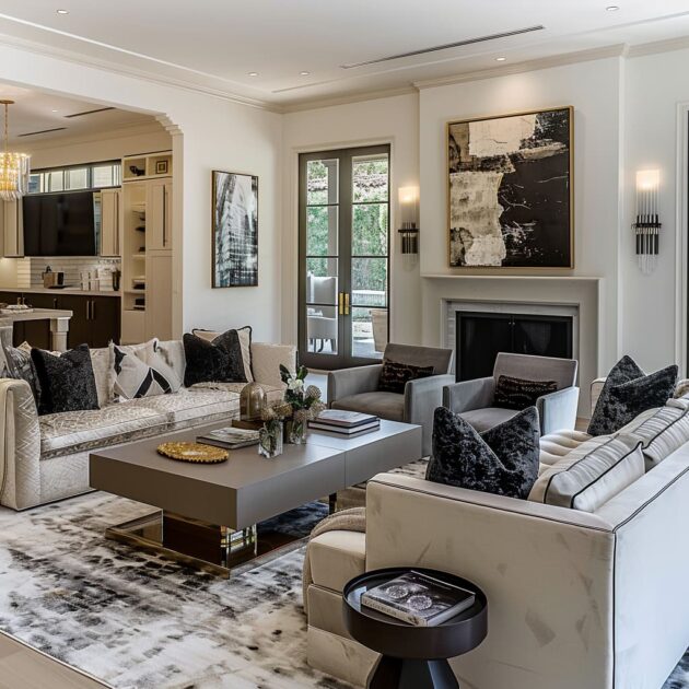 The Fusion of Structure, Material, and Light in Interior Design