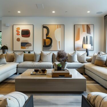Modern Living Room: Aesthetics and Function in Home Design
