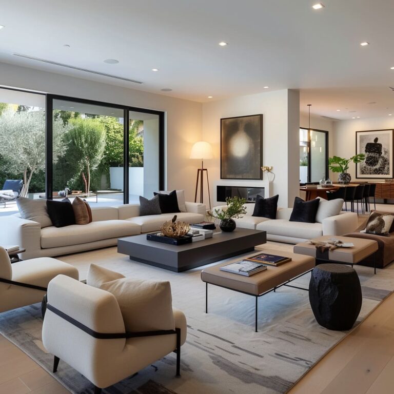 Modern Living Room: Aesthetics and Function in Home Design