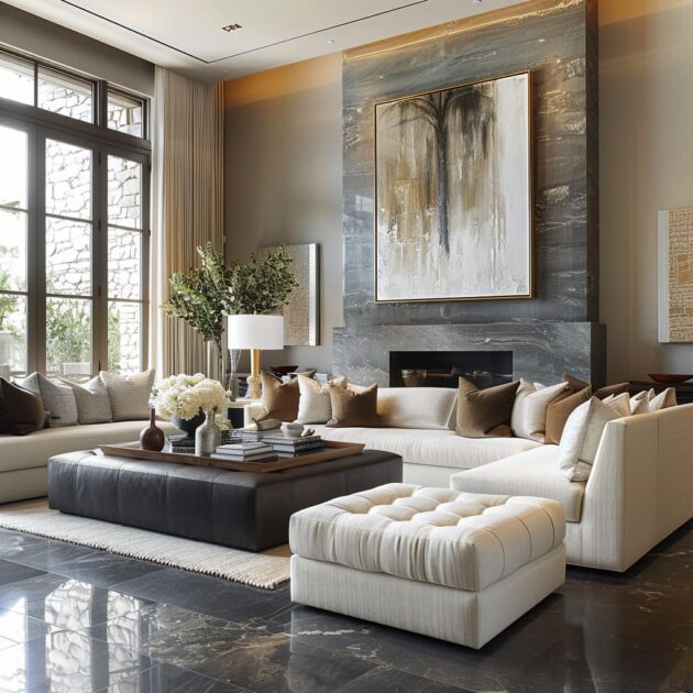 Architectural Elegance and Luxury Decor in Interior Design
