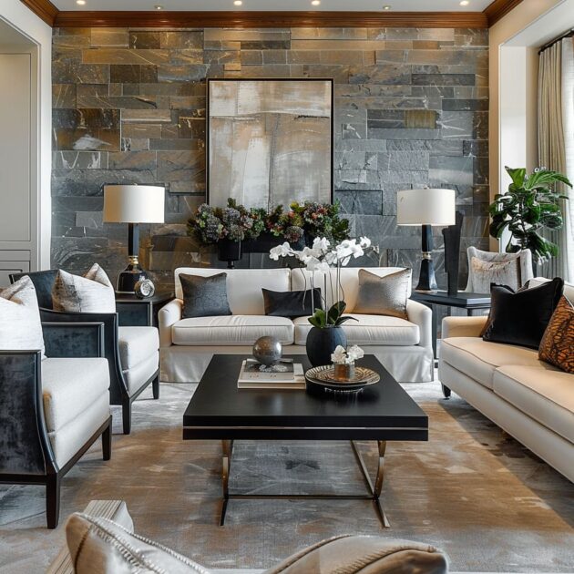 Architectural Elegance and Luxury Decor in Interior Design