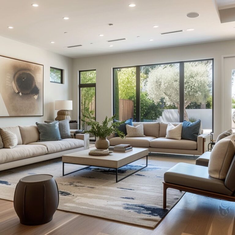 Modern Living Room: Aesthetics and Function in Home Design