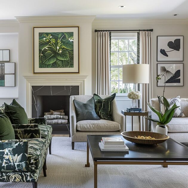 Multifaceted Role of Floral Patterns in Transitional Design