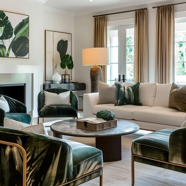 Multifaceted Role of Floral Patterns in Transitional Design
