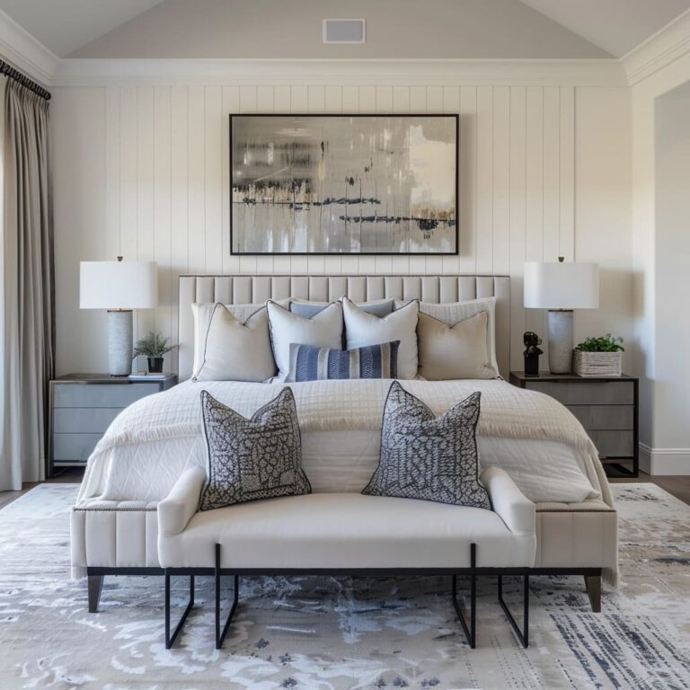 The Transitional Style Master Bedroom: Detailed Design Guide