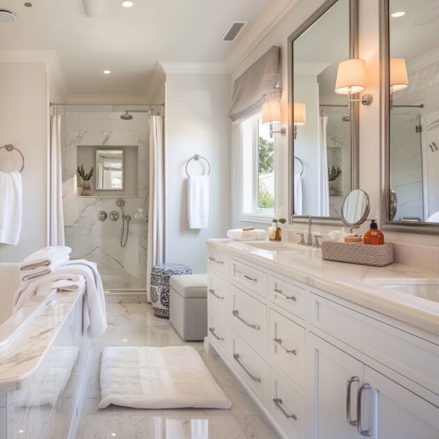 How To Make Transitional Style Bathroom Interior Design