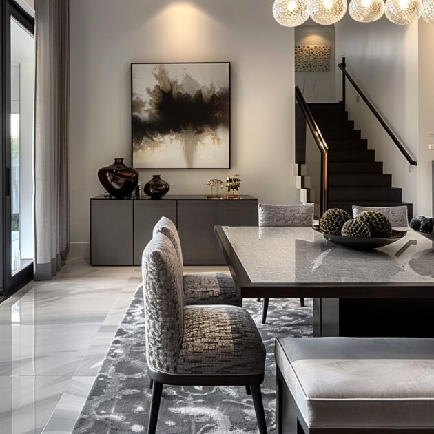 Monochrome Living Room: Luxury in Single-Color Home Design