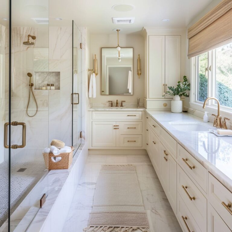 How To Make Transitional Style Bathroom Interior Design