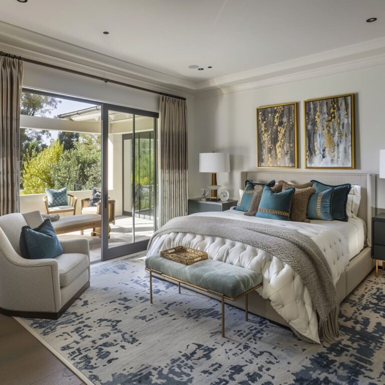 The Transitional Style Master Bedroom: Detailed Design Guide