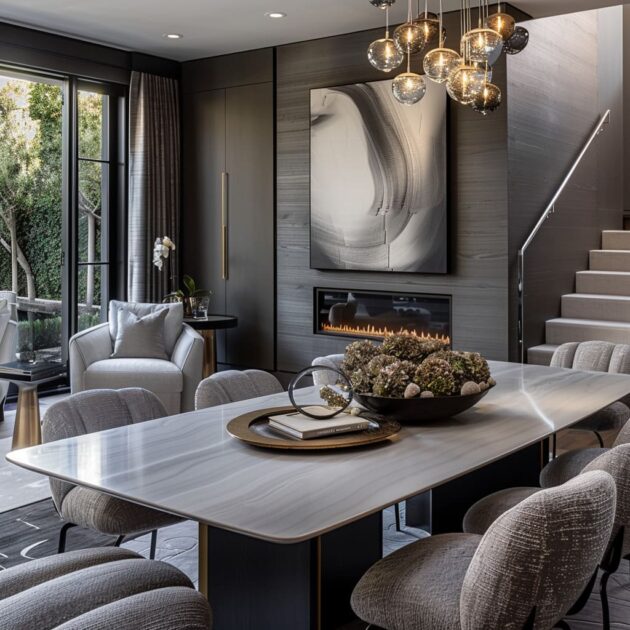 Monochrome Living Room: Luxury in Single-Color Home Design