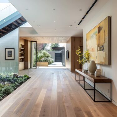 Modern House Interior Design: Zones and Structural Elements