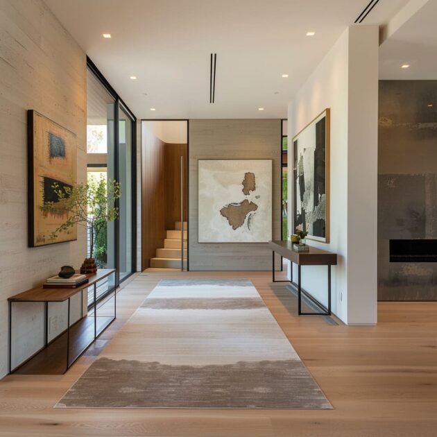 Modern House Interior Design: Zones and Structural Elements