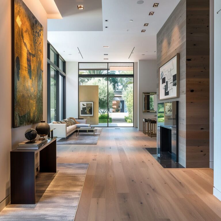 Modern House Interior Design: Zones and Structural Elements