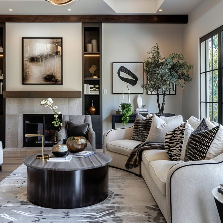 Modern Living room: Core Elements of Modern Interior Design