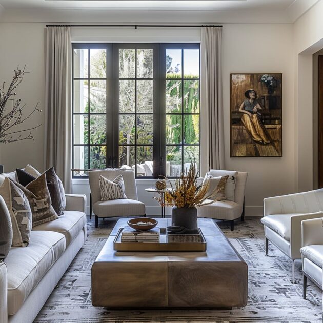 Modern Living room: Core Elements of Modern Interior Design