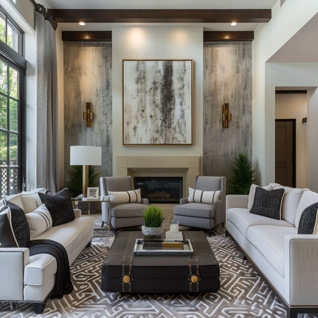 Modern Living room: Core Elements of Modern Interior Design