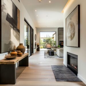 Modern House Interior Design: Zones and Structural Elements