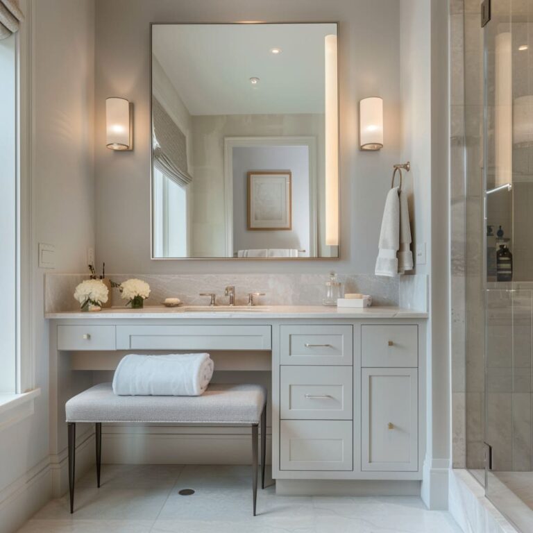 How To Make Transitional Style Bathroom Interior Design