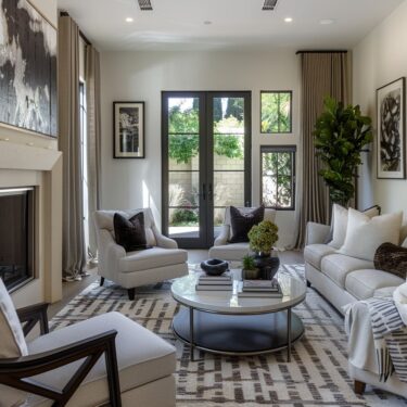 Modern Living room: Core Elements of Modern Interior Design