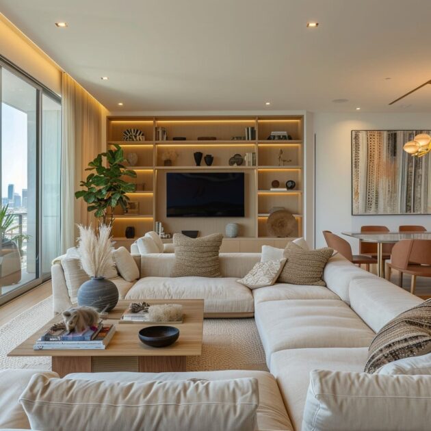 Modern Living Room Design: Functional Elegance and Comfort