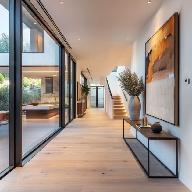 Modern House Interior Design: Zones and Structural Elements