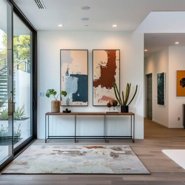 Modern House Interior Design: Zones and Structural Elements