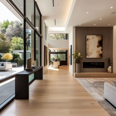 Modern House Interior Design: Zones and Structural Elements