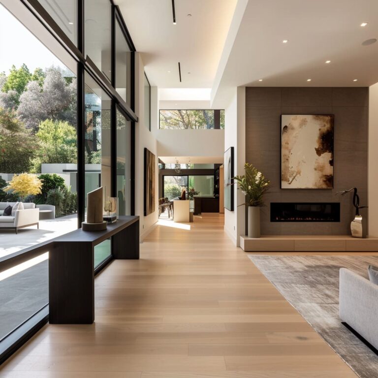Modern House Interior Design: Zones and Structural Elements