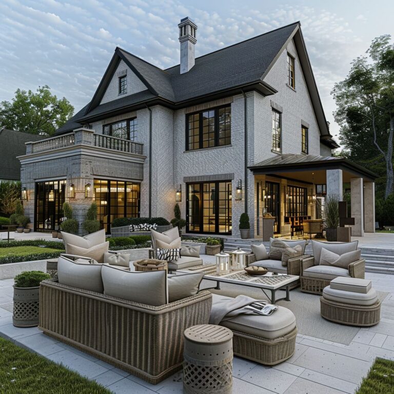 So Cozy Farmhouse Style Backyard Design Ideas for US Houses