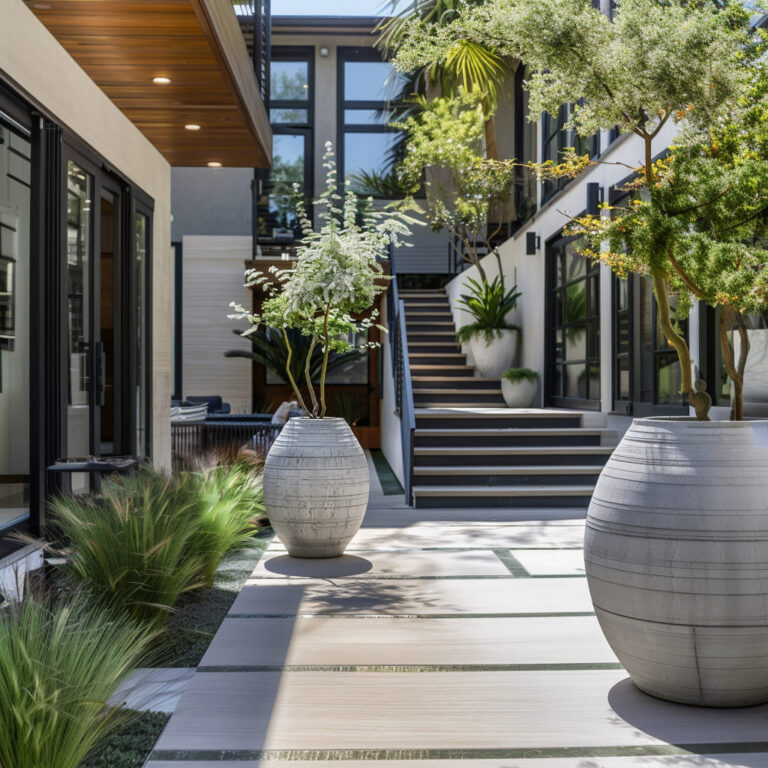 Modern Backyard Design Ideas for Low-Maintenance, No Grass