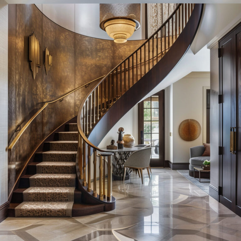 Top Luxury Staircase Design Ideas for Modern Mansions | FH