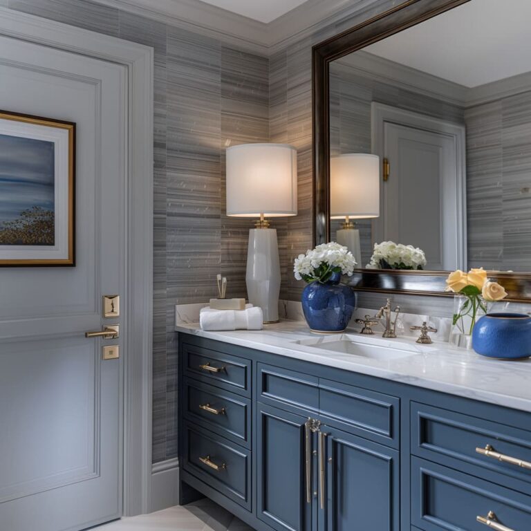 Full Guide to Small Blue Bathroom Ideas and Accessories | FH