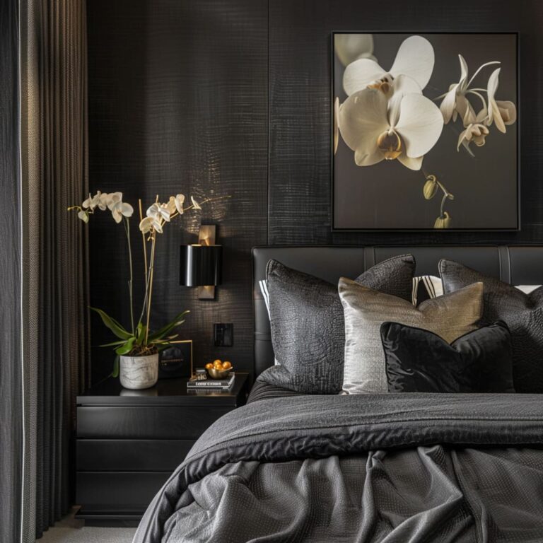How to Style a Black Bedroom: Decor Ideas for a Bold Space