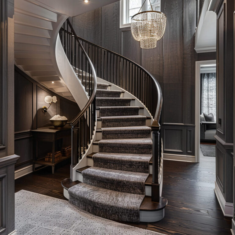 Top Luxury Staircase Design Ideas for Modern Mansions | FH