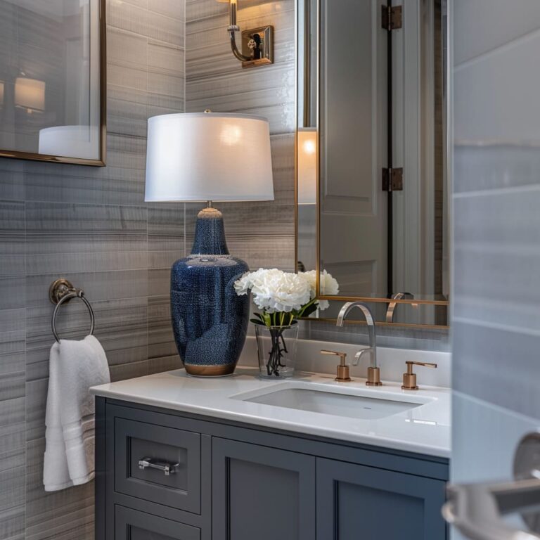 Full Guide to Small Blue Bathroom Ideas and Accessories | FH