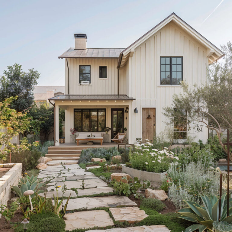 Charming Farmhouse Homes: Facade, Front Yard, Backyard Ideas