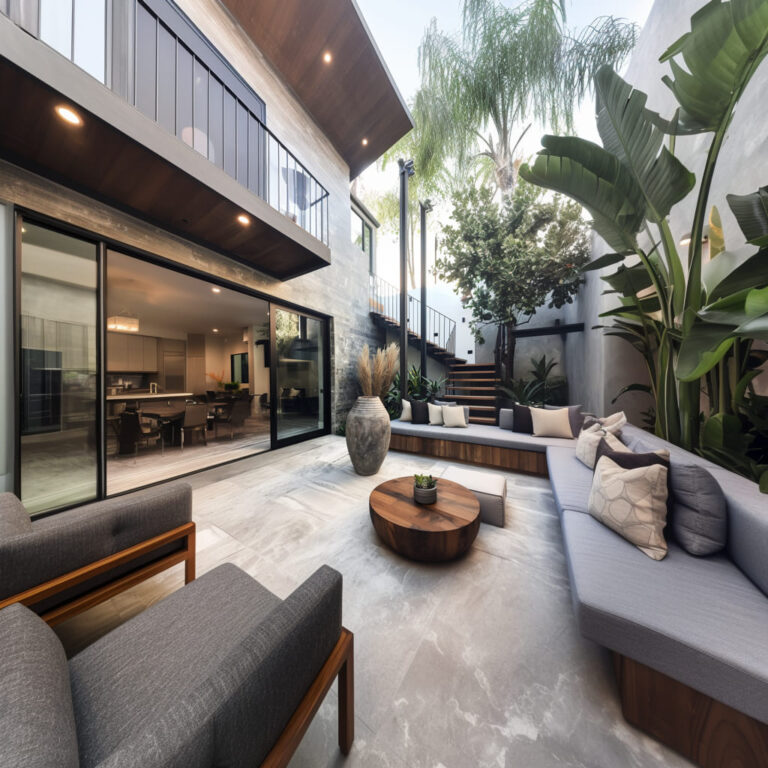 Modern Backyard Design Ideas for Low-Maintenance, No Grass